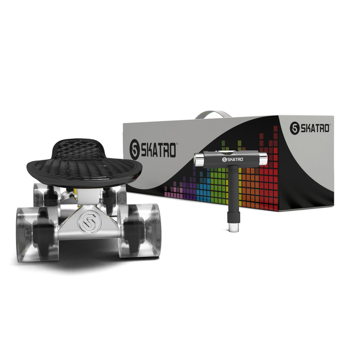 Skatro Mini Skateboard | Board Street | Midnight Mist – Skatro Boards